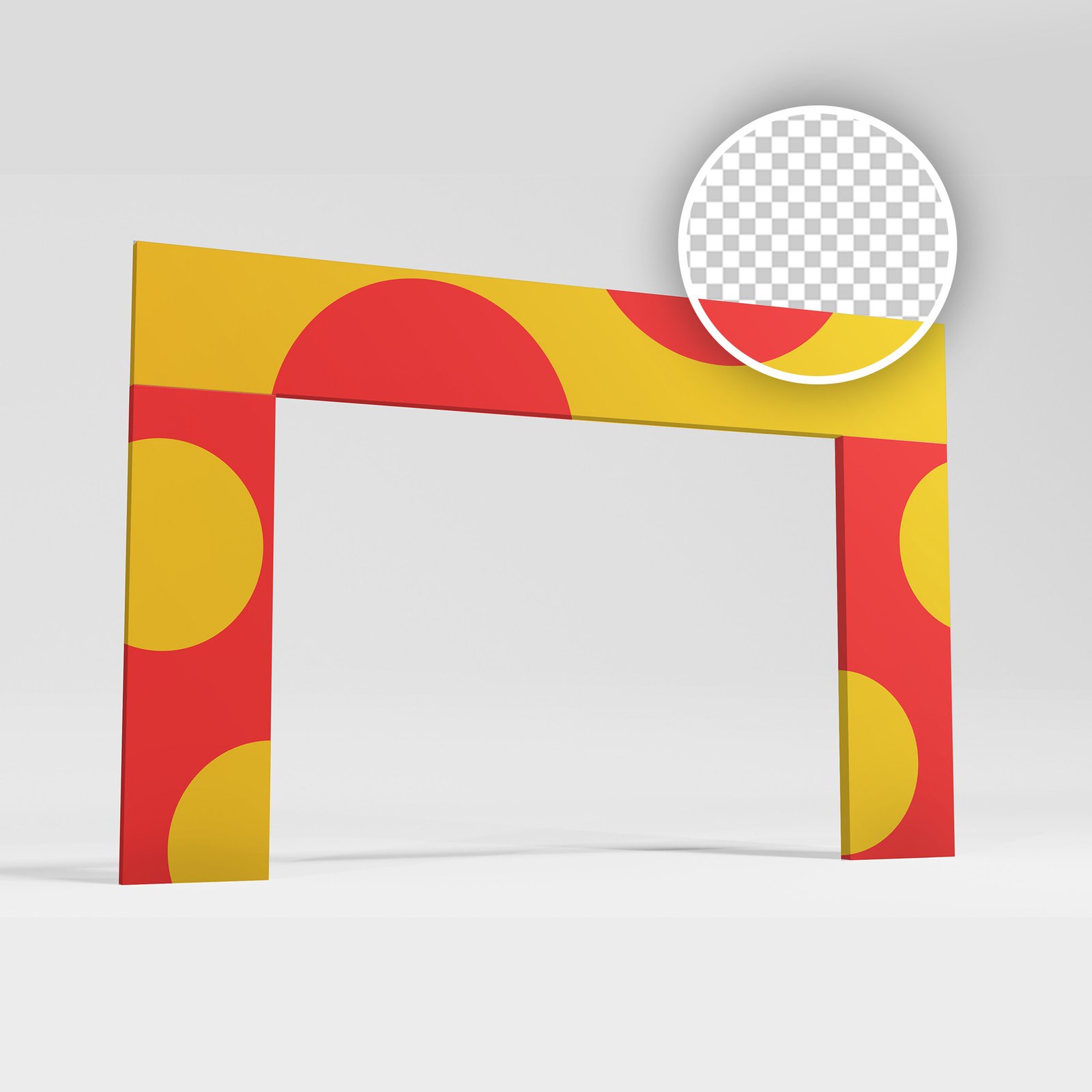 Entrance Gate Side Mockup PSD file - picsfry